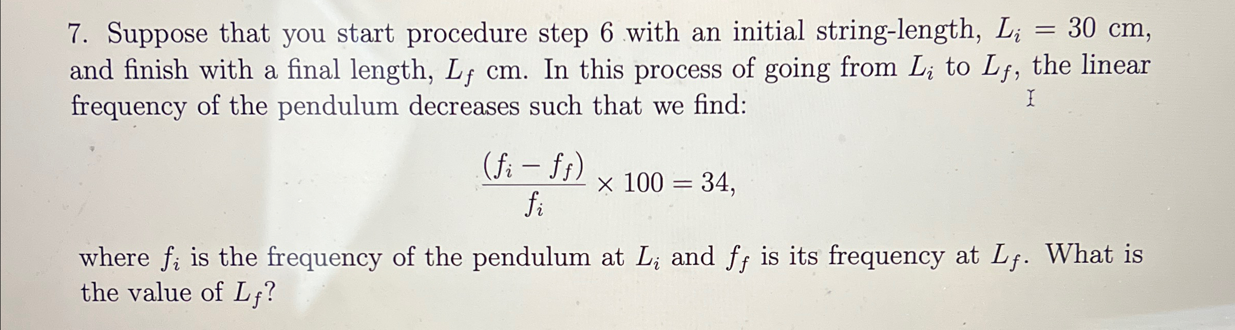 Solved Suppose that you start procedure step 6 ﻿with an | Chegg.com