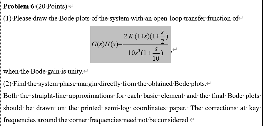 Solved Problem 6 (20-Points)