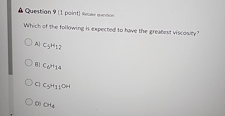 Solved Δ ﻿Question 9 (1 ﻿point) ﻿Retake questionWhich of the | Chegg.com