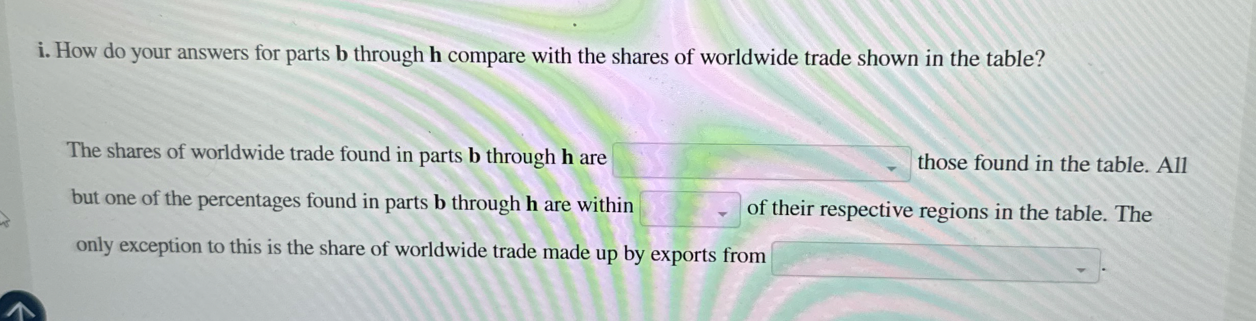 Solved i. ﻿How do your answers for parts b ﻿through h | Chegg.com