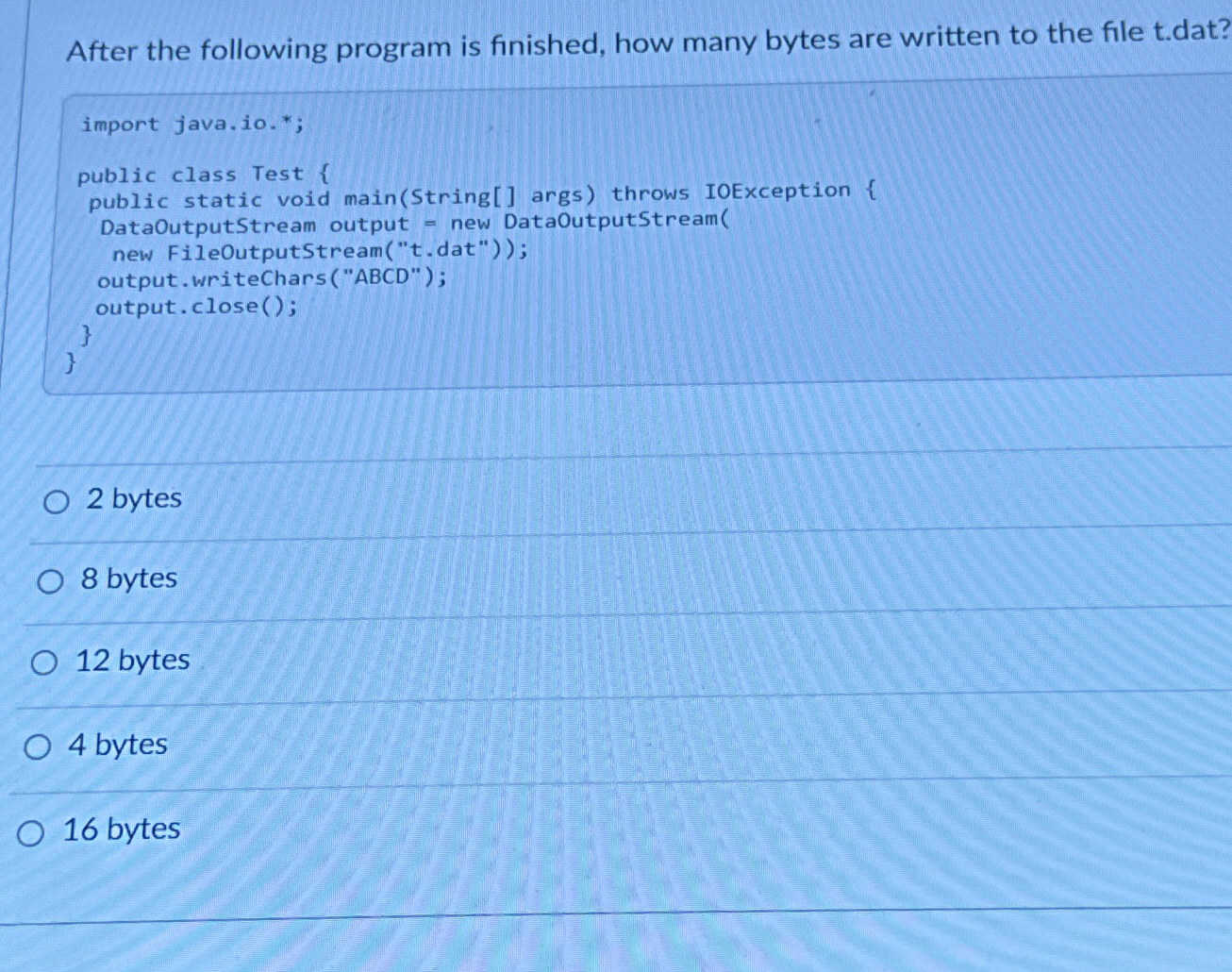 Solved After the following program is finished, how many | Chegg.com