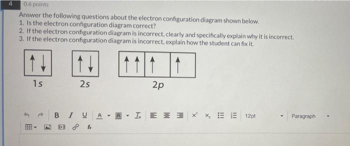 Solved 0.6 points Answer the following questions about the | Chegg.com
