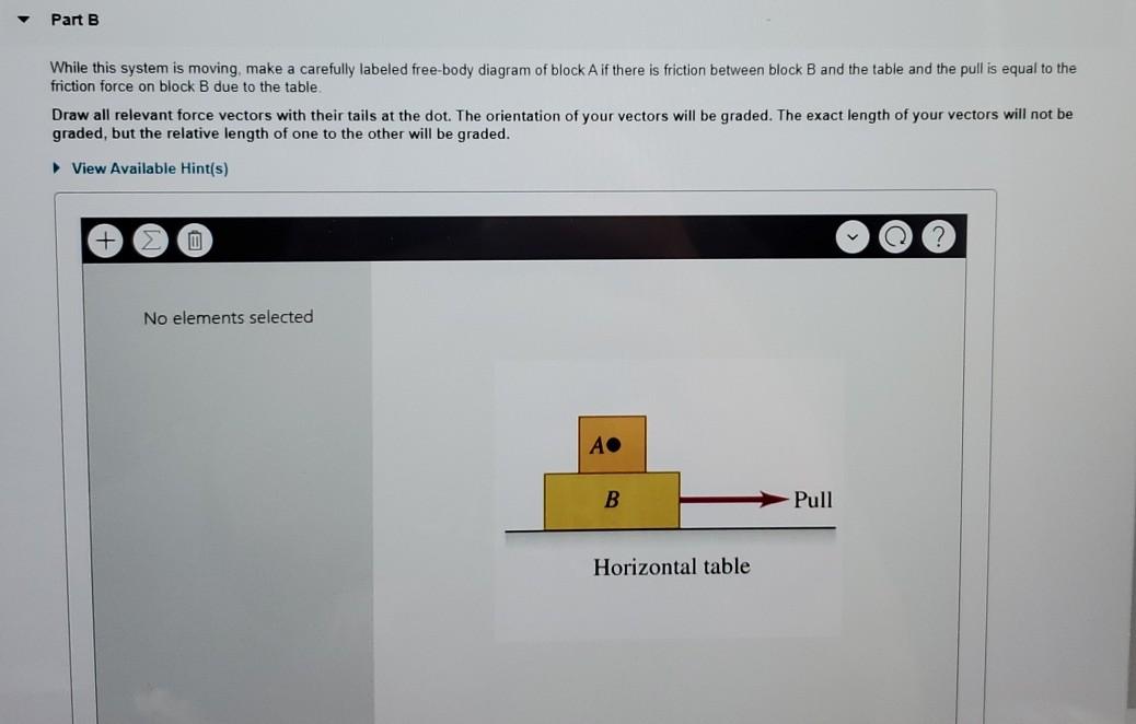 Solved A person pulls horizontally on block B in the figure | Chegg.com