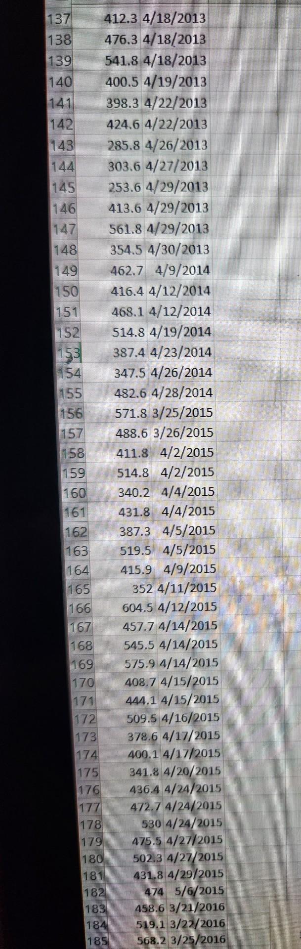 Solved Question 1. Using the provided Excel worksheet, | Chegg.com
