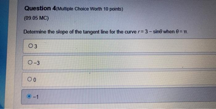 Solved Question 4(Multiple Choice Worth 10 points) (09.05 | Chegg.com