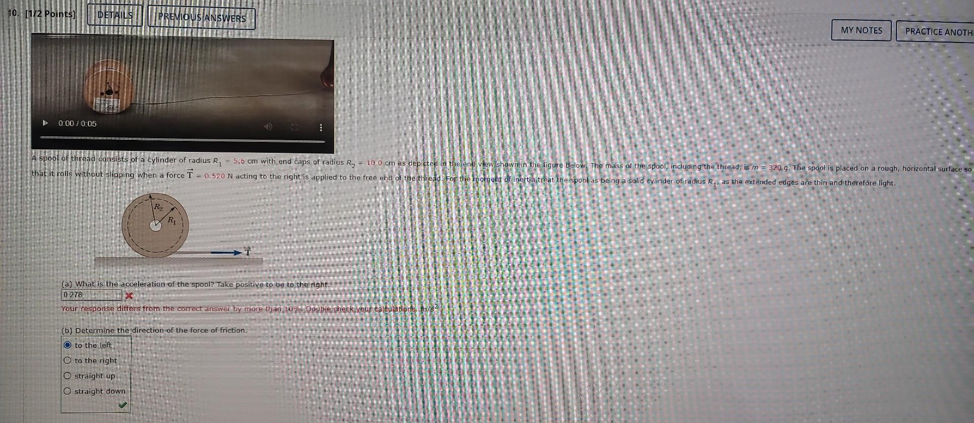 Solved 9. [-/3 Points] DETAILS around it several times, and | Chegg.com
