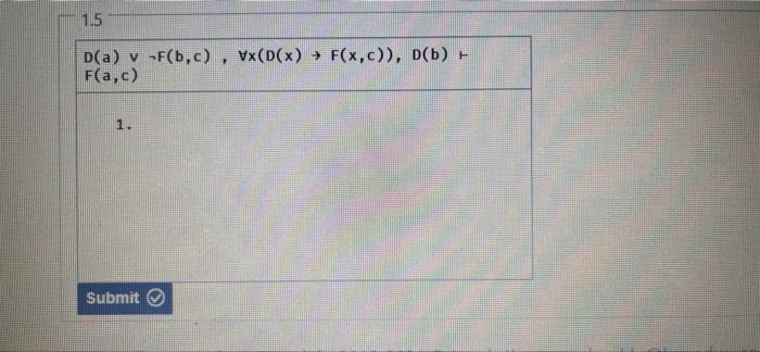 Solved natural deduction proofs using any of the TFL rules, | Chegg.com