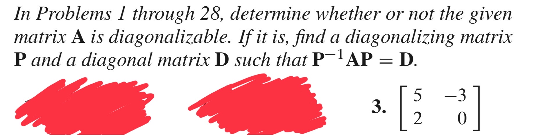 Solved In Problems 1 ﻿through 28, ﻿determine whether or not | Chegg.com