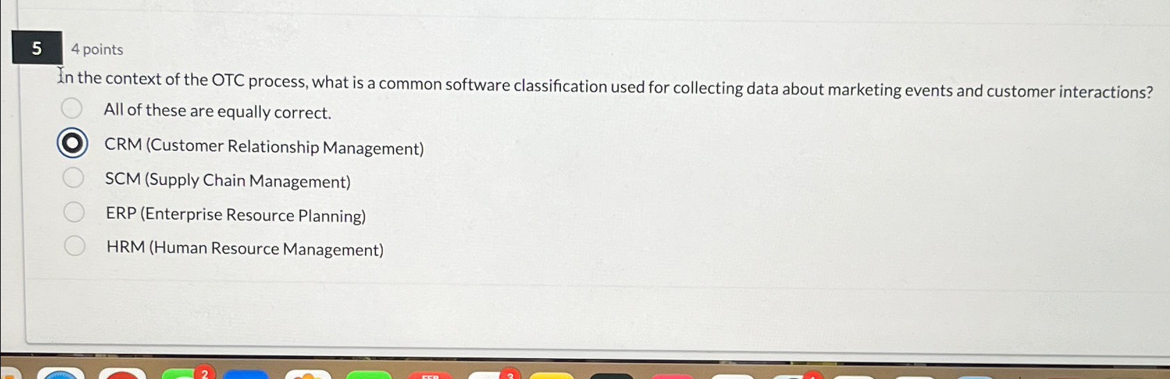 Solved 54 ﻿pointsIn the context of the OTC process, what is | Chegg.com