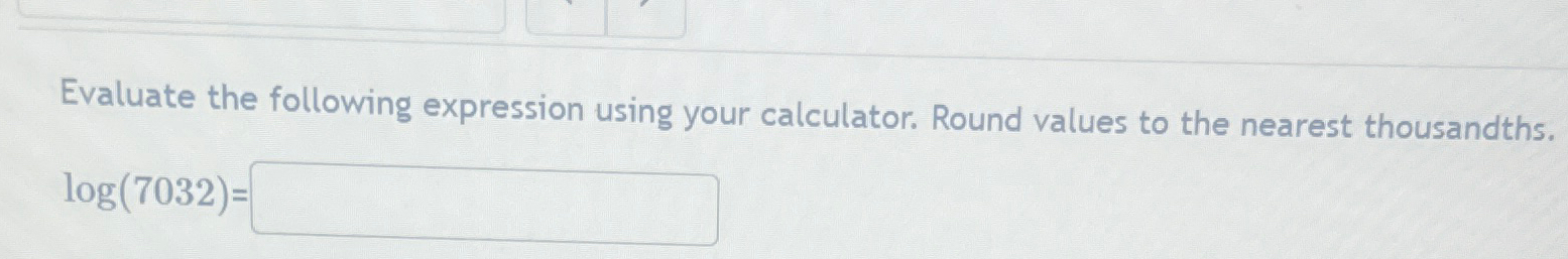 Solved Evaluate the following expression using your | Chegg.com