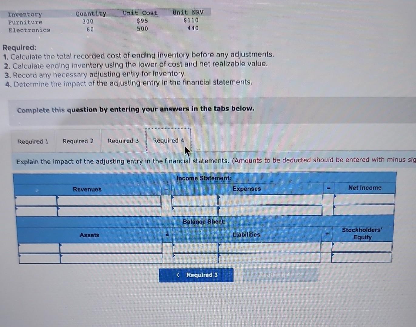 Solved Required: 1. Calculate the total recorded cost of | Chegg.com