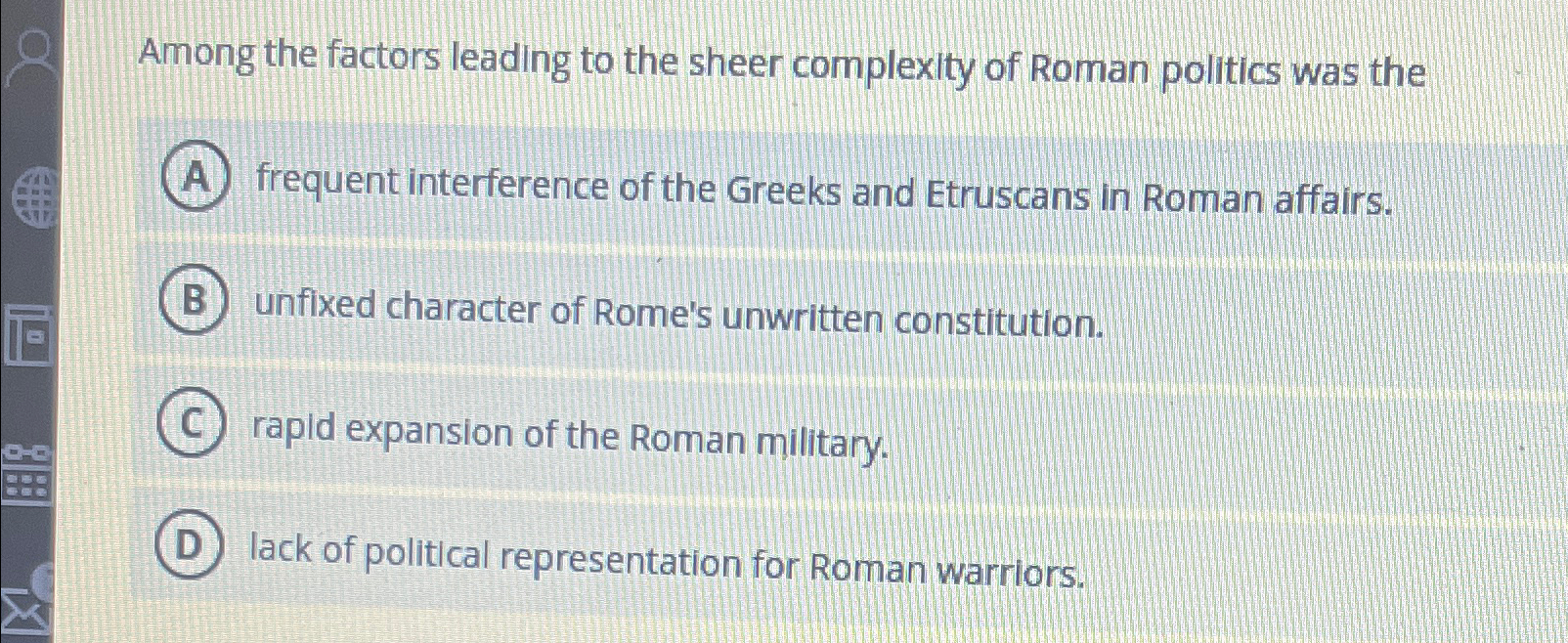 Solved Among the factors leading to the sheer complexity of | Chegg.com