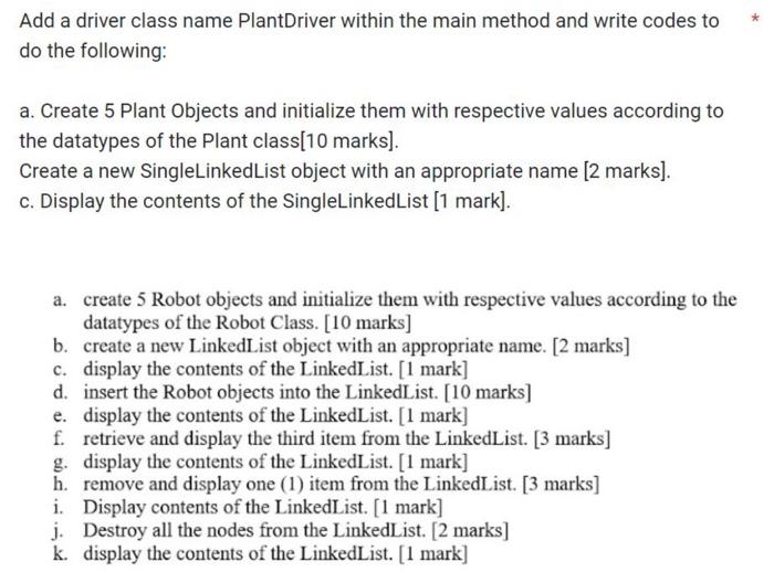Solved Implement the Classes in the UML diagram below in the | Chegg.com