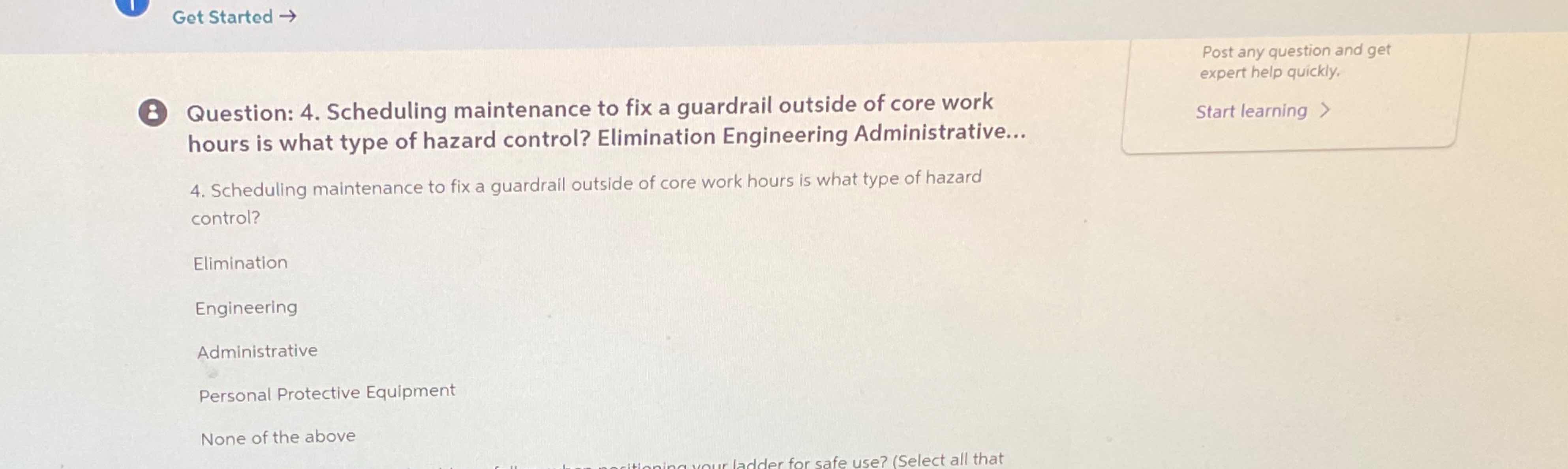Solved Question: 4. ﻿Scheduling maintenance to fix a | Chegg.com