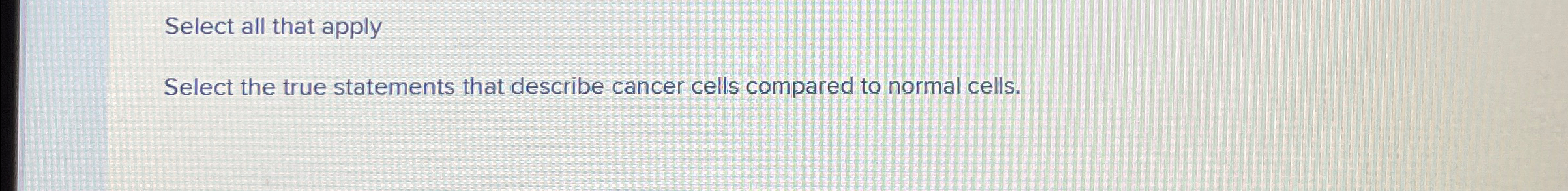 Solved Select all that applySelect the true statements that | Chegg.com