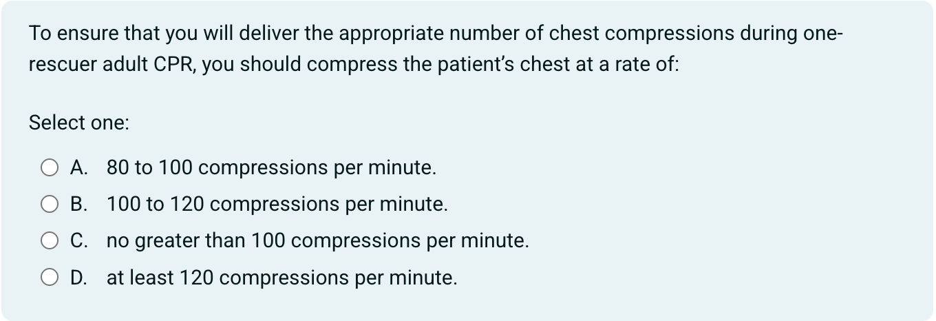 Solved To ensure that you will deliver the appropriate | Chegg.com