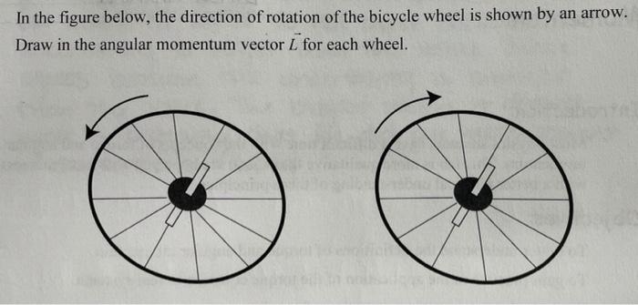 Solved In the figure below, the direction of rotation of the | Chegg.com