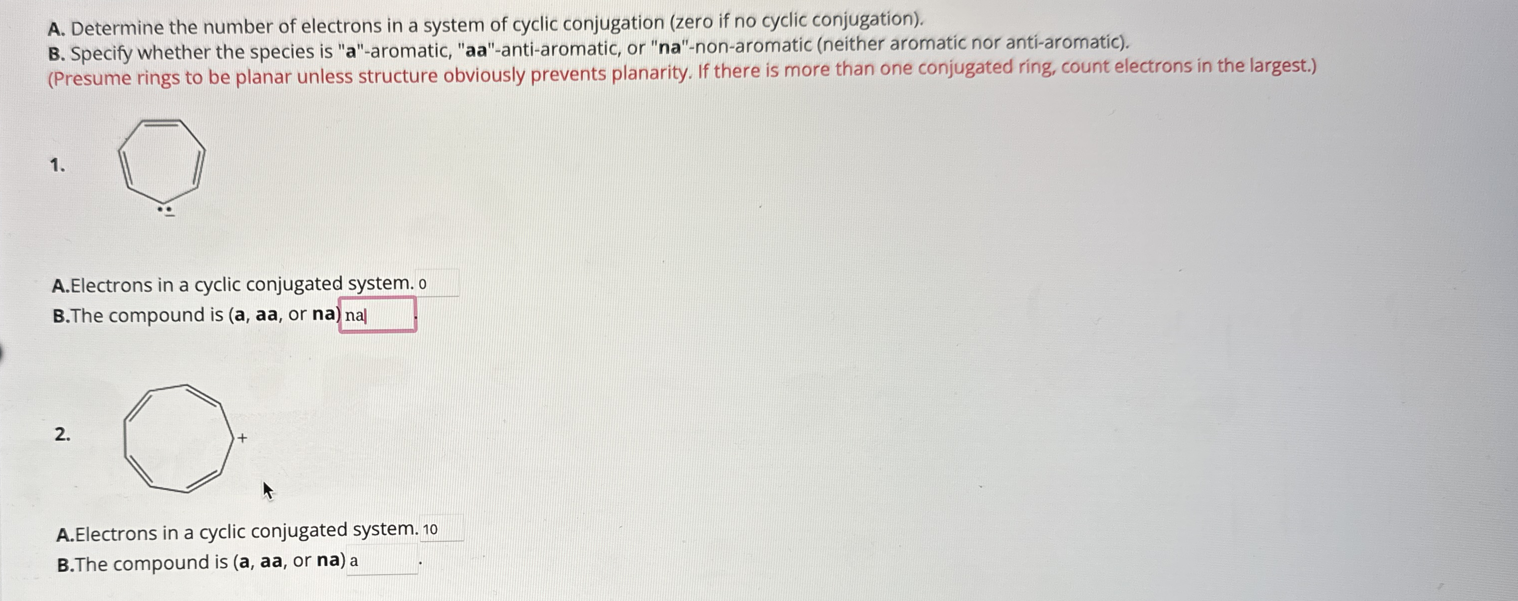 Solved A. ﻿Determine the number of electrons in a system of | Chegg.com