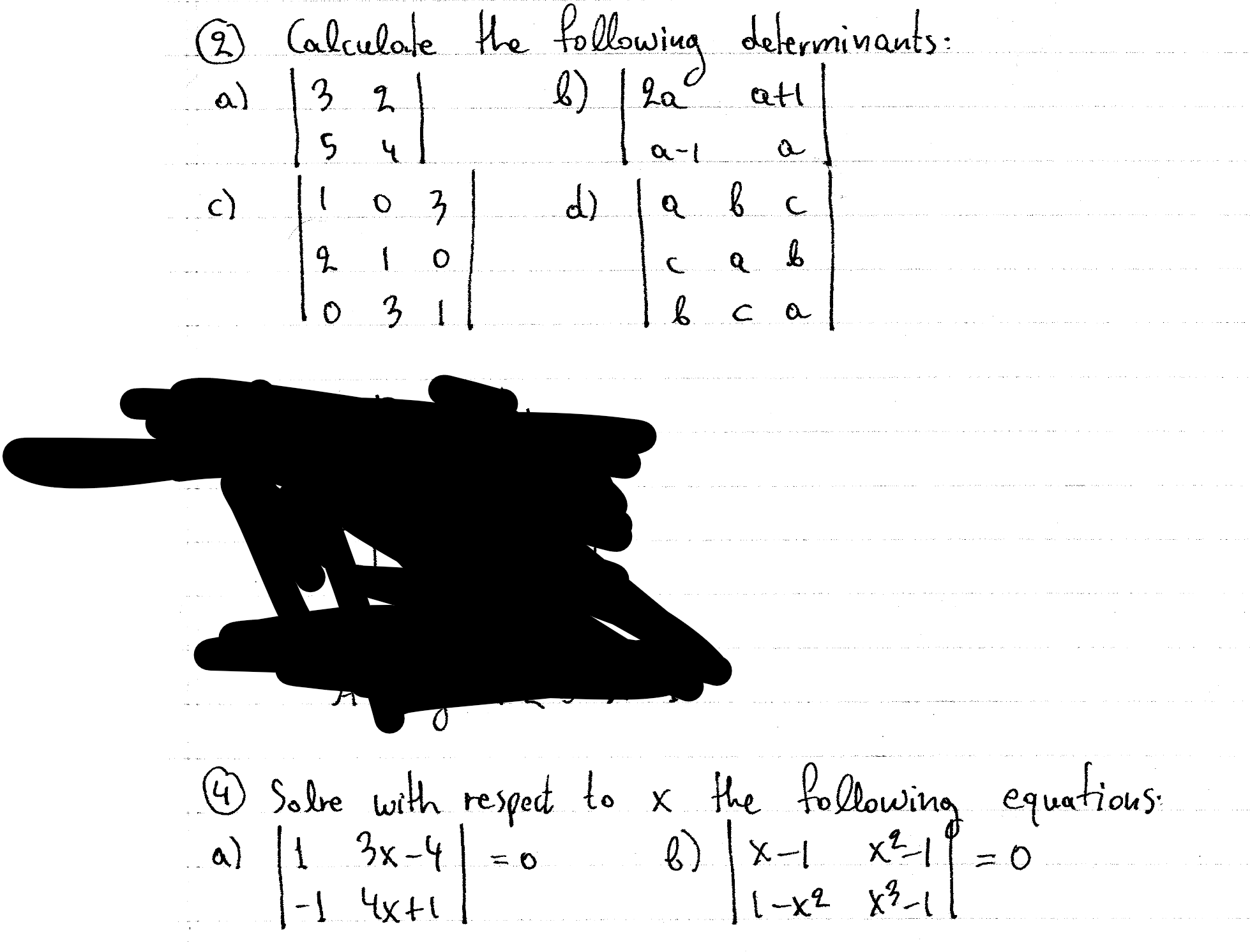 Solved Help me solve 2 ﻿and 4 | Chegg.com