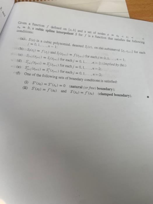 conditions: (d) Sj+1′(xj+1)=Sj′(xj+1) for each | Chegg.com