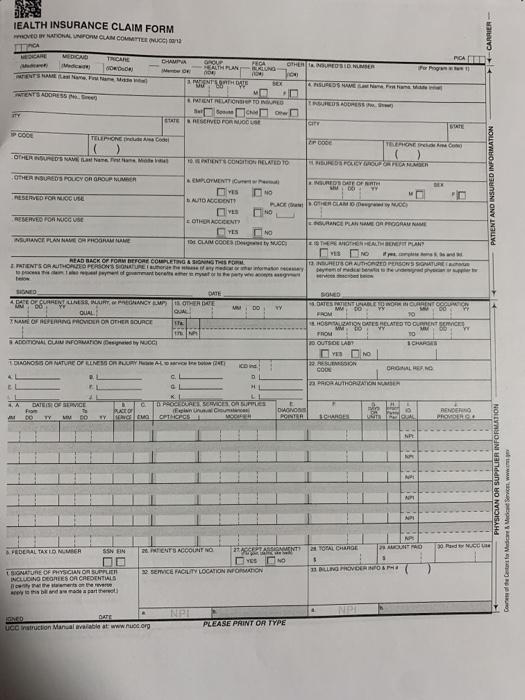 Mike R. Scope ANGELA DILALIO MD O PROVIDER DRIVE | Chegg.com