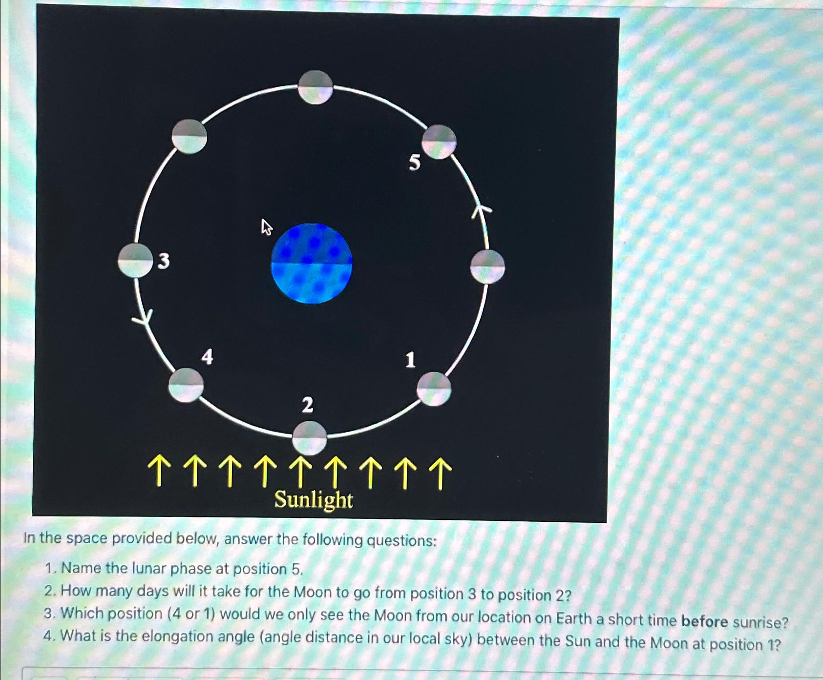 Solved In the space provided below, answer the following | Chegg.com