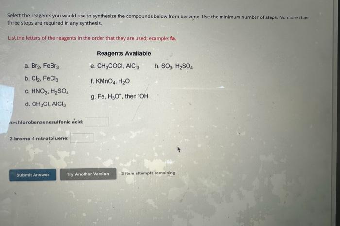 Solved Select the reagents you would use to synthesize the | Chegg.com Solved Select the reagents you would use to synthesize the | Chegg.com