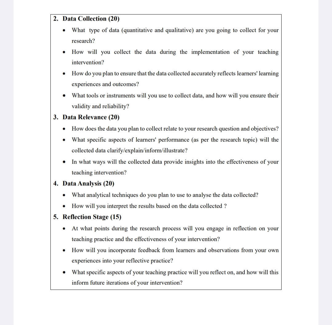 Solved Supposed your classroom action research is titled | Chegg.com