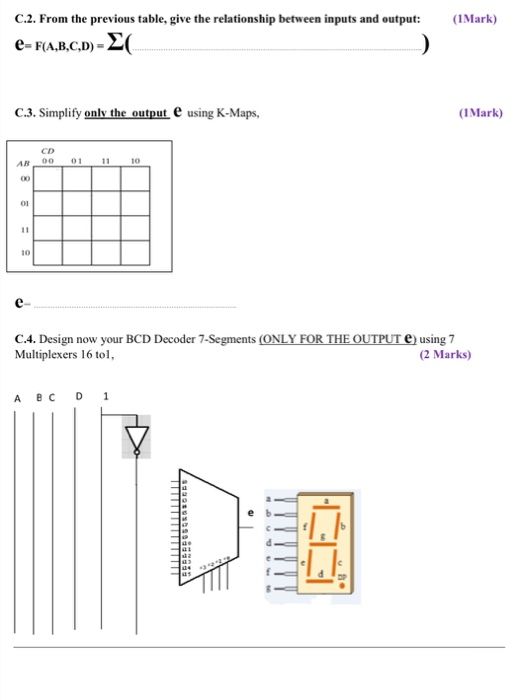 Solved 6 Marks Exercise C In This Exercise We Need To 9096