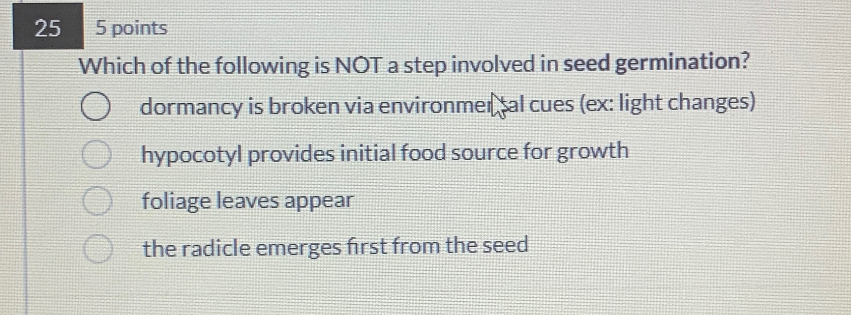Solved 25 pointsWhich of the following is NOT a step | Chegg.com Solved 25 pointsWhich of the following is NOT a step | Chegg.com