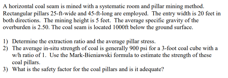 Solved Please answer it correctly this is for my mining | Chegg.com