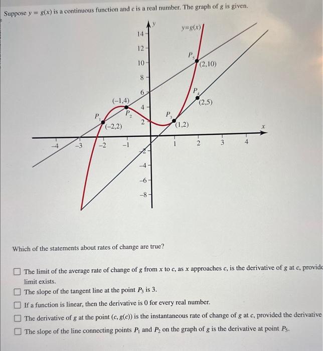 Solved Suppose y=g(x) is a continuous function and c is a | Chegg.com