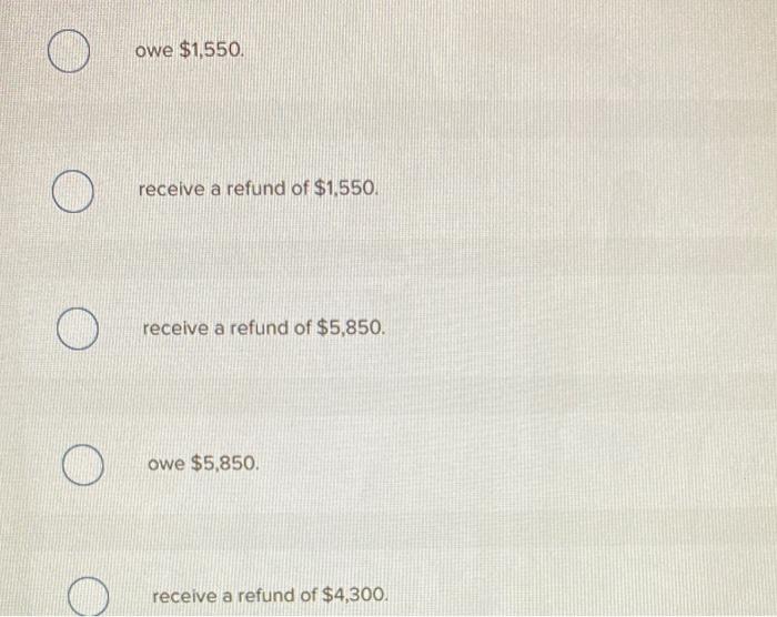Solved A person with a total tax liability of $5,850 and | Chegg.com
