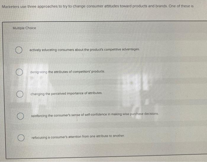 Solved In marketing, utility refers to Multiple Choice the | Chegg.com