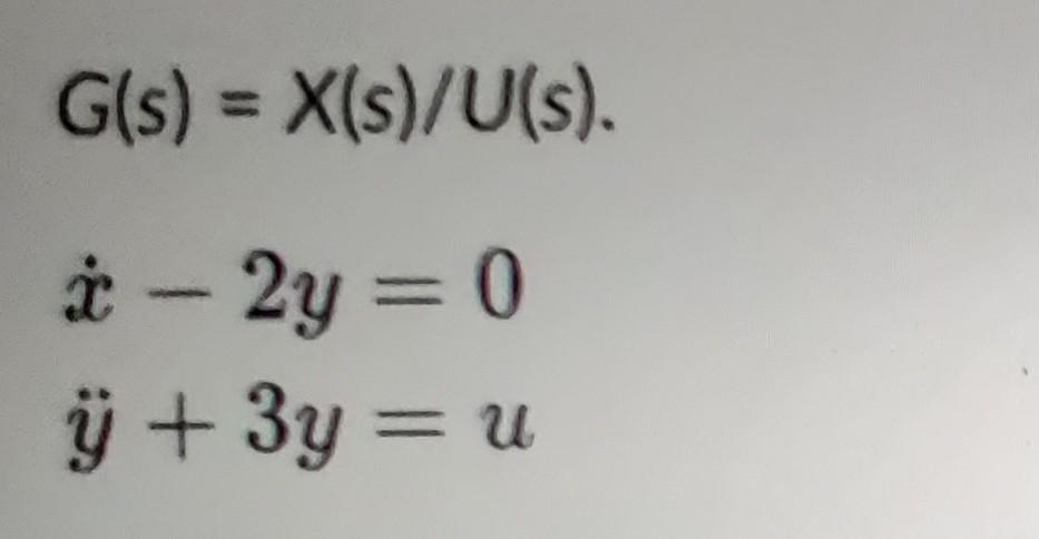 Solved for the represented system apply the Laplace | Chegg.com