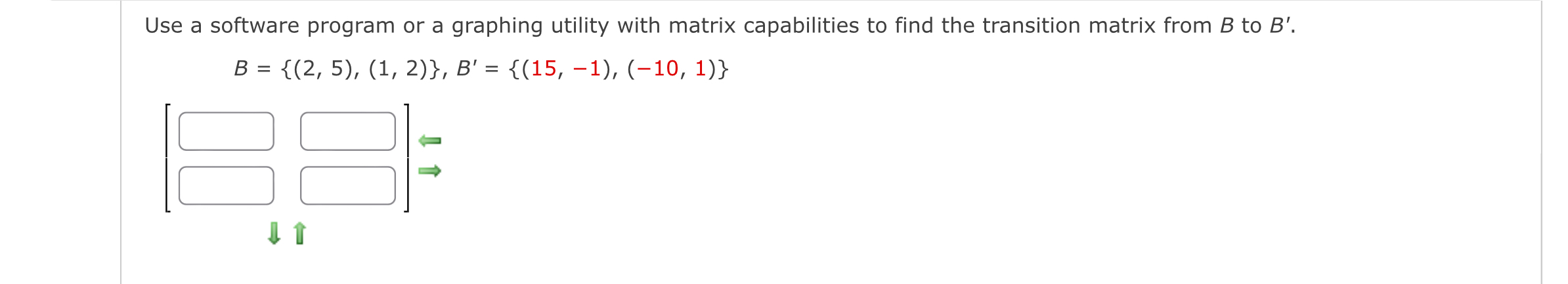 Solved Use a software program or a graphing utility with | Chegg.com