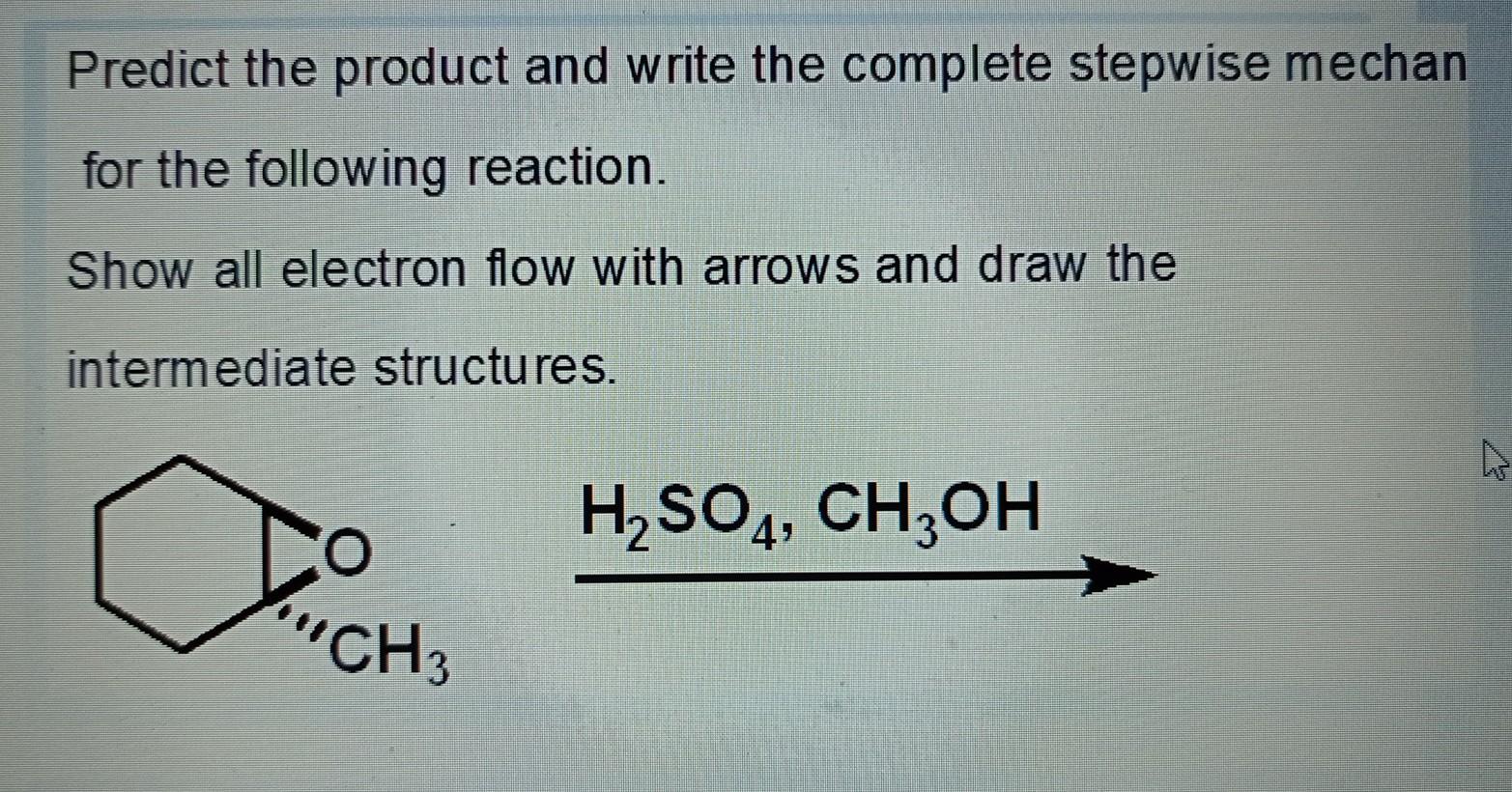 Solved Predict the product and write the complete stepwise | Chegg.com