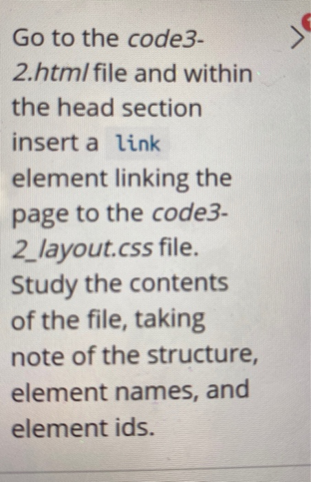 Solved 1 2 3 4 3 Coding Challenge 3-2 | Chegg.com