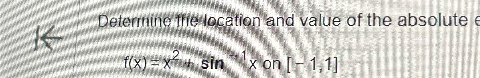 Determine the location and value of the | Chegg.com