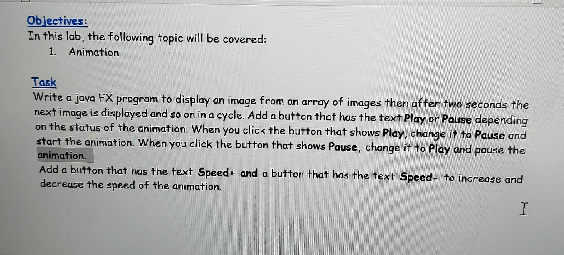 Solved Objectives In This Lab The Following Topic Will Be