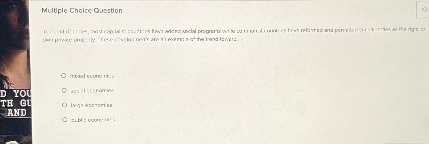 Solved Multiple Choice QuestionIn recent decades, most | Chegg.com