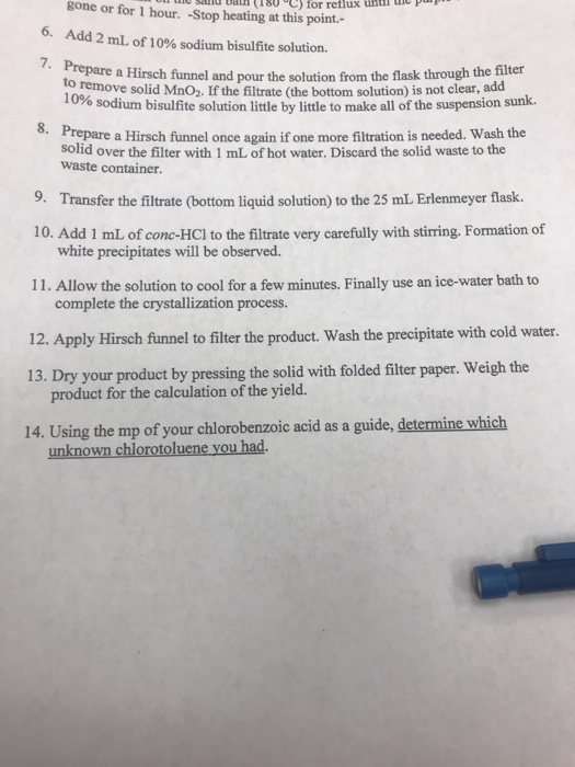 Solved why do you use an ice water mixture in step 12 rather | Chegg.com