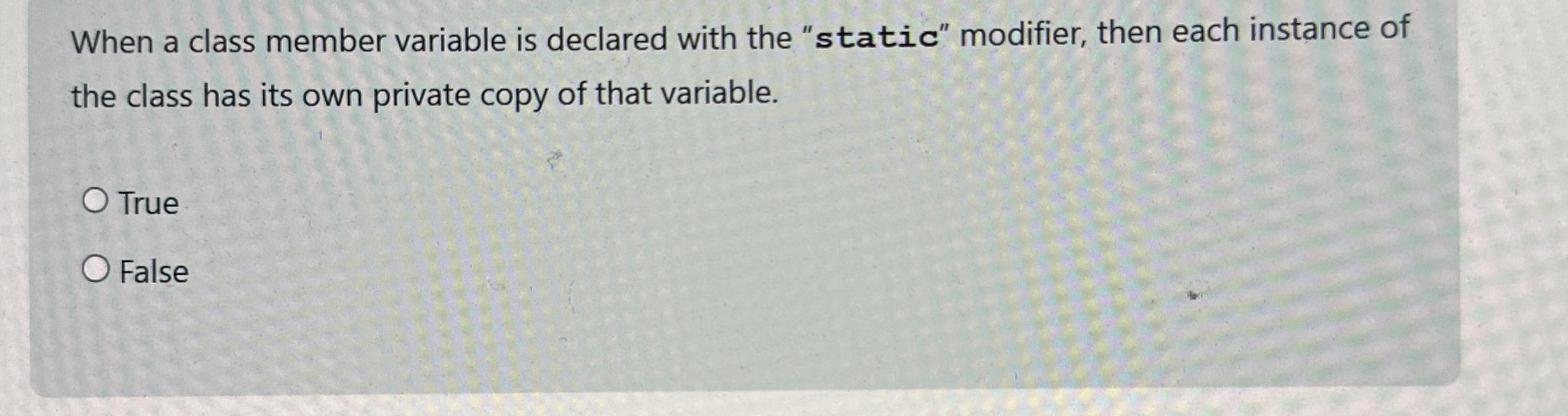 Solved When A Class Member Variable Is Declared With The