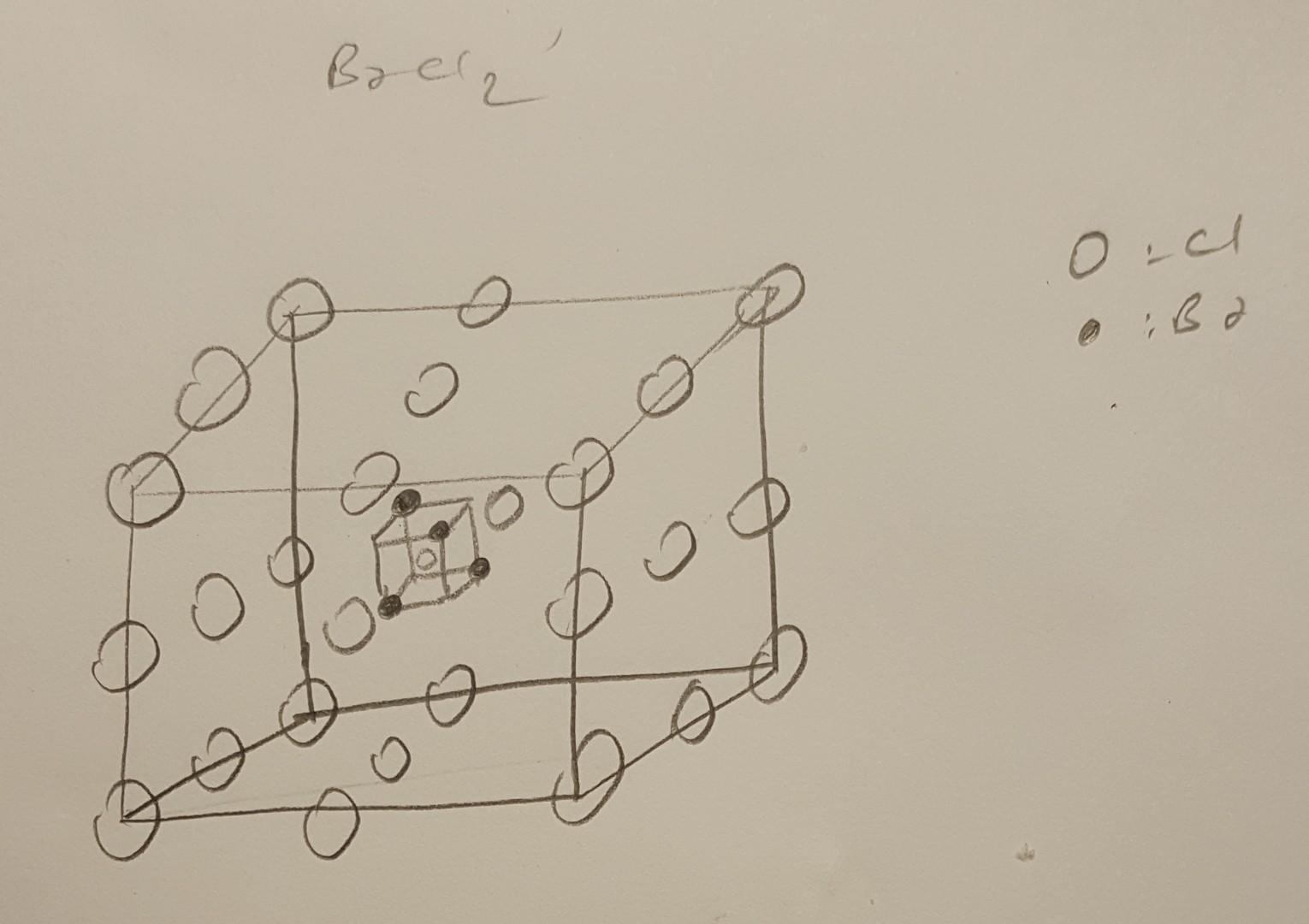 Solved Talking about BaCl2 fluorite structure, I do not know | Chegg.com