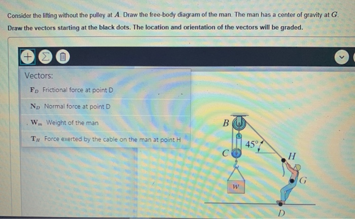 Solved Determine The Maximum Weight W The Man Can Lift With