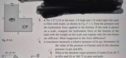 Solved The 3ft3 ( 2ft ﻿at the base, 2ft ﻿high and 1ft ﻿wide) | Chegg.com