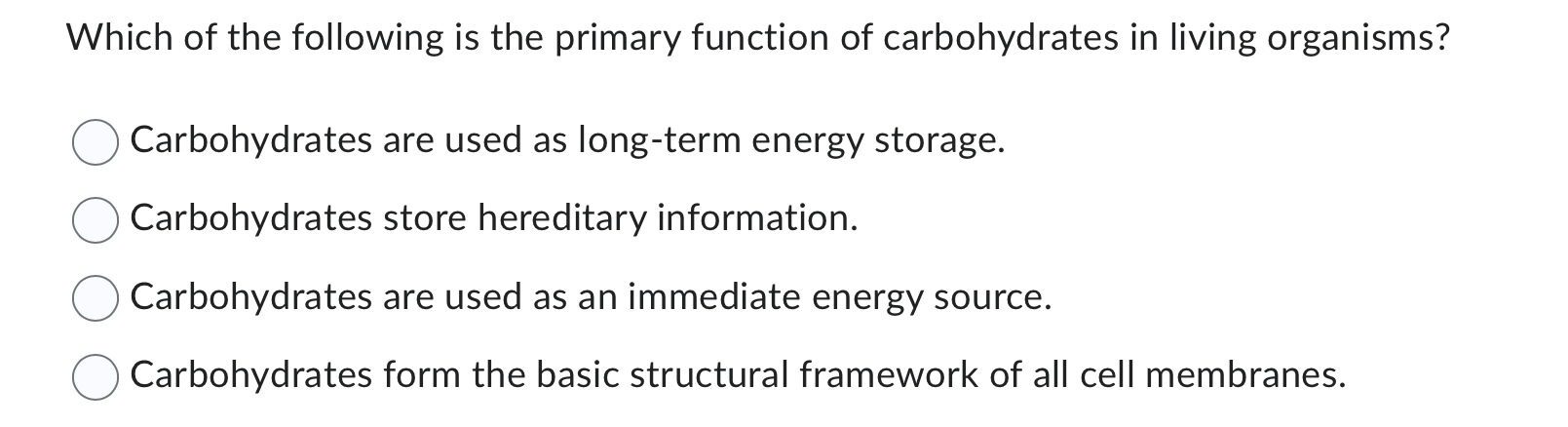 Solved Which of the following is the primary function of | Chegg.com