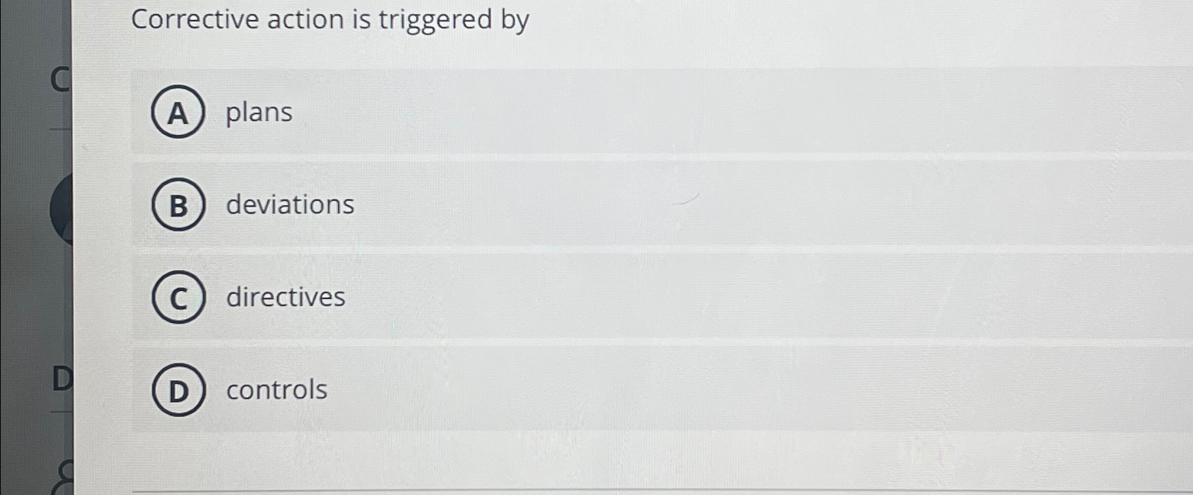 Solved Corrective action is triggered | Chegg.com