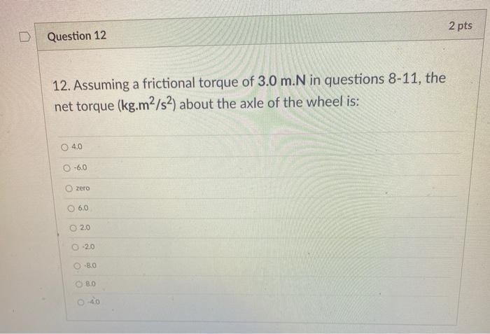 Solved D Question 8 2 Pts 8. Three Forces F1 = 8.0 N, F2 = 