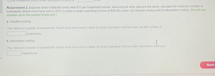 Solved b. Calculate the breakeven point in units under | Chegg.com